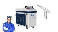 China Metal Air Cooled Handheld Laser Welding Machine 1500W 1070nm Wavelength for sale