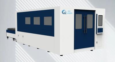 China QH - 6015FB Dual-platform Enclosed Laser Cutting Machine for sale
