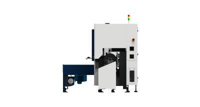 China Side Mounted Fiber Laser Metal Cutting Machine Round Square Tube 0.03mm X Y Axis for sale