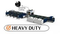China QH-GC3-H    3-Chuck Heavy Duty Lathe Tube Cutting Machine Horizontally-mounted Beveling for sale