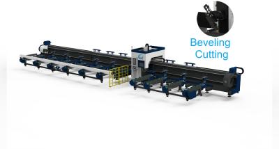 China QH-GC3-H    3-Chuck Heavy Duty Lathe Tube Cutting Machine Weldseam Identification Beveling Cutting for sale