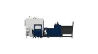 China Heavy Duty Lathe Fiber Laser Metal Cutting Machine Weldseam Identification 3 Chuck for sale