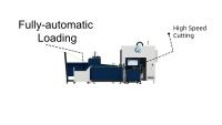 China High Speed 3 Chucks Pipe Cutting Machine Standard Model Fully Automatic Loading for sale