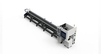 China QH-GA Automatic Obstacle Avoidance Tube Laser Cutting Machine Weldseam Identification Side-mounted Lathe for sale