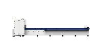 China Weldseam Identification Horizontally Mounted Lathe Fiber Laser Cutter Machine for sale