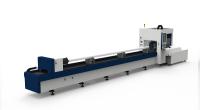 China 1500W-20KW Square Tube Laser Cutting Machine Horizontally Mounted Lathe Follow Up Support for sale