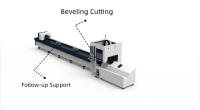 China QH-GS Standard Model Tube Cutting Machine Beveling Cutting Follow-up Support for sale