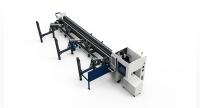 China Fully Automatic Loading Fiber Laser Metal Cutting Machine Side Mounted Lathe 500W 1000W for sale