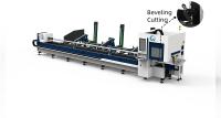 China QH-GZ Zero-tailing Laser Tube Cutting Machine Horizontally-mounted Beveling Cutting for sale