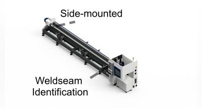 China Round Square Tube Fibre Laser Metal Cutting Machine 30mm Acrylic Cutting Thickness for sale