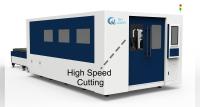China QH - 6015FB High-speed Dual-platform Enclosed type Sheet Laser Cutting Machine for sale