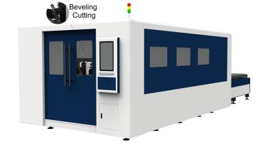 China QH - 3015FB Beveling Dual-platform Enclosed type Laser Cutting Machine for sale