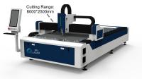 China QH - 8025F Beveling Cutting Single Platform Open Type Sheet Metal Laser Cutting Machine for sale