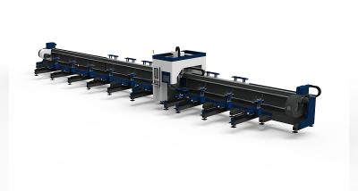 China QH-GC3-H   3-Chuck Heavy Duty Lathe Tube Cutting Machine for large and thick tube for sale