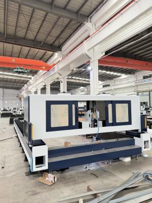 China QH-8025FD High power Large format Sheet Metal Laser Cutting Machine 8000×2500mm for sale