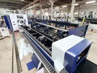 China QH-GC3-H    3-Chuck Heavy Duty Lathe Tube Cutting Machine Fully-automatic Loading Beveling Cutting for sale