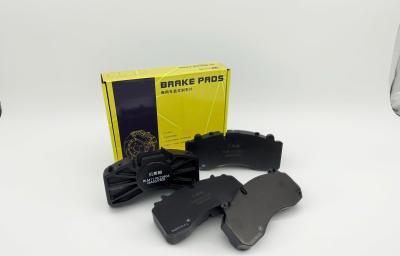 China Semi / Low Metallic Truck Brake Pad Formula Stable Friction High Temperature Low Fade for sale