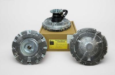 China Heavy Duty Truck Silicon Oil Fan Clutch Thermo Controlled Bimetal Sensor Low Temp RPM Fast Cooling for sale