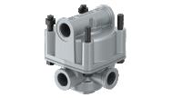 China WABCO Anti-Compound Relay Valve 4730170010 Dual Function Air Brake Valve for Bus Air Brake System for sale