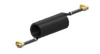 China ProVia Spiral Air Hose PRO5210010 Coiled Tractor Trailer Air Line for Heavy Duty Truck Air Brake System for sale