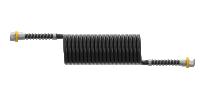 China ProVia Spiral Air Hose PRO5210010 Coiled Tractor Trailer Air Line for Heavy Duty Truck Air Brake System for sale