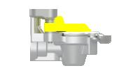 China ProVia Gladhand Valve PRO2002220 Filtered Air Line Coupling for Semi Trailer Air Line for sale
