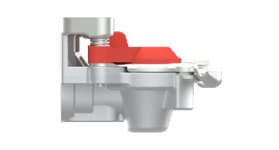 China ProVia Gladhand Valve PRO2002210 Filtered Air Line Coupling for Semi Trailer Air Line for sale