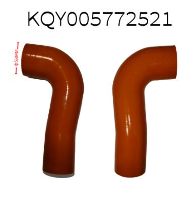 China Aramid Reinforced Turbocharger Silicone Hose KQY005772521 for Heavy Duty Truck Engine for sale