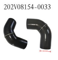 China Aramid Reinforced Turbocharger Silicone Hose 202V08154-0033 for Heavy Duty Truck Engine for sale