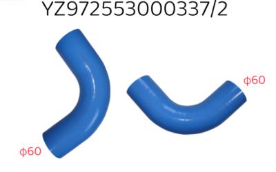 China Turbocharger Silicone Hose YZ972553000337|2 Anti Burst Reinforced Turbo Hose for Truck for sale