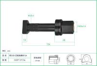 China High Tensile Steyr Rear 134 Grade 12.9 SCM Alloy Steel Wheel Bolt for Heavy Duty Truck for sale