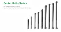 China Titanium Gold Center Bolt Series Wheel Fastener Grade 12.9 for Heavy Duty Truck for sale