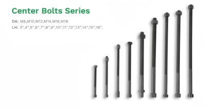 China Titanium Gold Center Bolt Series Wheel Fastener Grade 12.9 for Heavy Duty Truck for sale