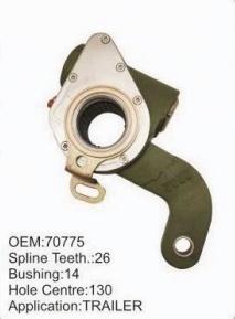 China Spline Gear Brake Slack Adjuster 70775 Dust Proof Sealed Design for Truck Brake System for sale