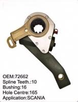 China Heavy Duty Brake Slack Adjuster 72662 Dust Proof Sealed Design for Truck Brake System for sale