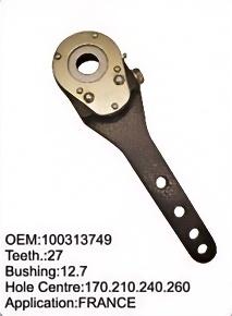 China Sealed Dust Proof Brake Slack Adjuster 100313749 Stable Clearance Lock for Mining Truck for sale