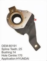 China Heavy Duty Brake Slack Adjuster 80191 Dust Proof Sealed Design for Truck Brake System for sale