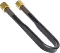 China Heavy Duty Leaf Spring U Bolt Clamp OEM Production Precise Thread for Commercial Truck for sale