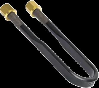 China Heavy Duty Leaf Spring U Bolt Clamp OEM Production Precise Thread for Commercial Truck for sale