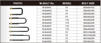 China Truck Grade Truck Leaf Spring U Bolt Clamp Quenched Tempered Steel High Tensile for Fleet Truck for sale
