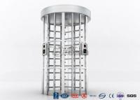 China Full Height Turnstile RFID Card Reader Fingerprint Access Control - 2200mm Height, 35 Persons/Min Capacity for sale