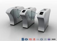 China RONA RNCF 2088 Bi-directional Flap Barrier Gate - 550mm Lane Width, 30-40 Persons/Minute Transit Speed for sale