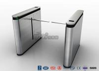 China 304 Stainless Steel Drop Arm Turnstile Access Control - 550mm Arm Length, 25-30 People/Minute Capacity for sale