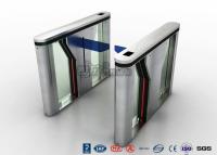 China Pedestrian Intelligent Security Drop Arm Turnstile Access Control with LED Indicator - 1200×280×990mm, 30-40 Persons/Minute for sale