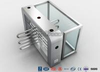 China Waist Height Turnstile Gate with Stepping Motor 1400mm Height 550mm Passage AC220V Access Control System for sale