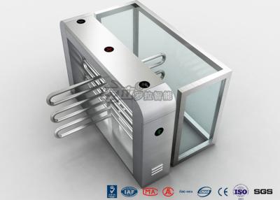 China Waist Height Turnstile Gate with Stepping Motor 1400mm Height 550mm Passage AC220V Access Control System for sale