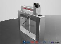 China Electric Turnstile Access Control System with LED Display 1200mm Height 550mm Passage Width for sale