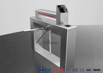 China Electric Turnstile Access Control System with LED Display 1200mm Height 550mm Passage Width for sale