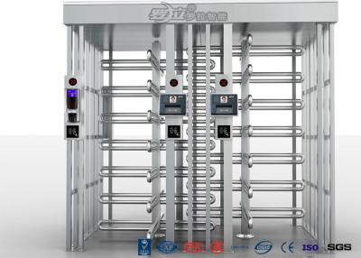 China Biometric Access Control Turnstile 2600mm Height 30 Persons/Minute Flow Rate with CE Certification for sale