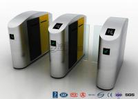 China Waist Height RFID Turnstile Barrier Gate 1400×300×1030mm with 30-35 Persons/Minute Capacity and 220V AC Operation for sale